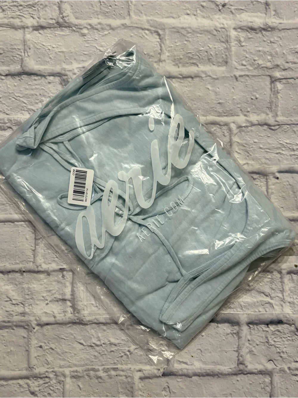 aerie | Pants & Jumpsuits | Nwt Aerie Sunchaser Light Blue Openback ...
